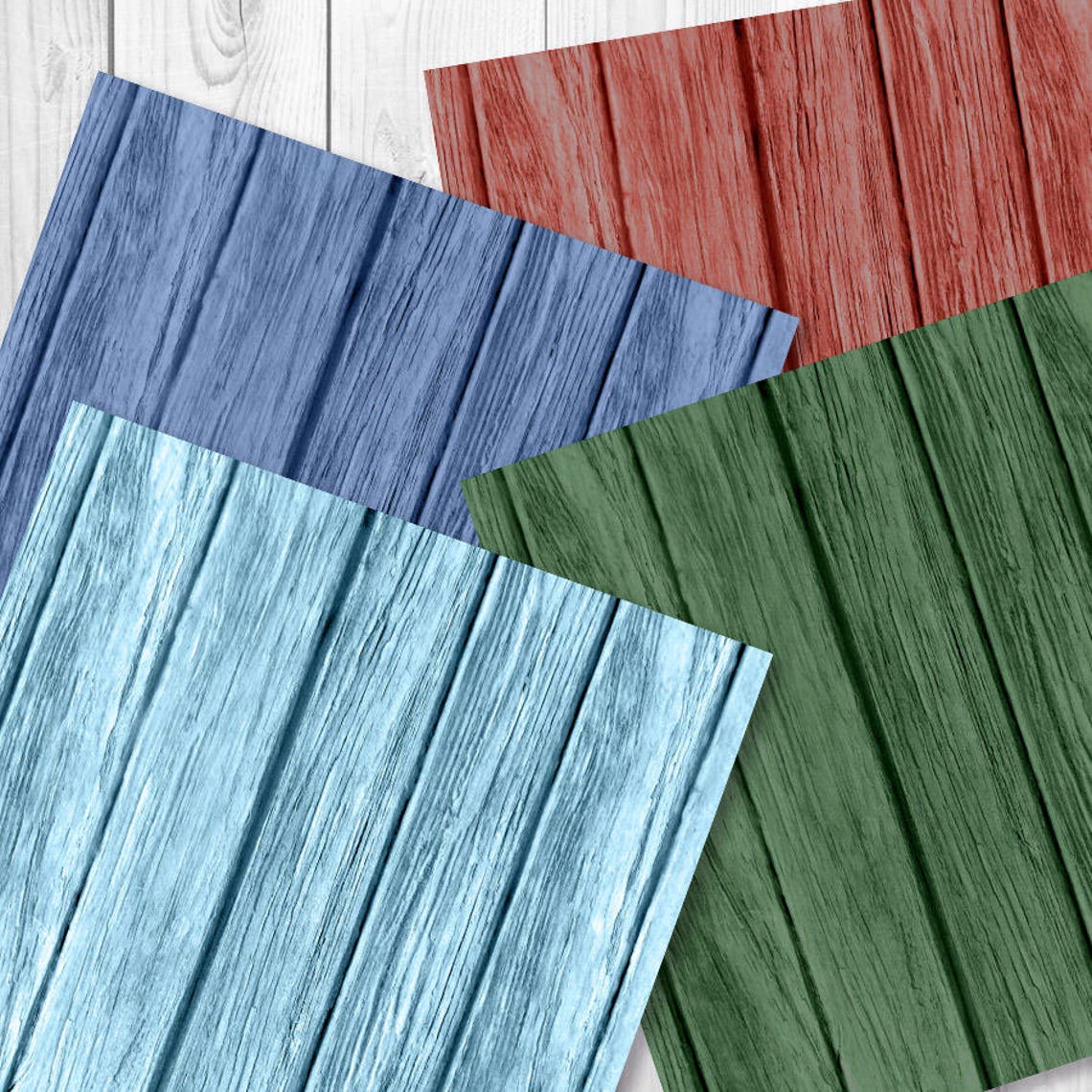 Wood Digital Paper Natural Colors Painted Colors Wood - Etsy