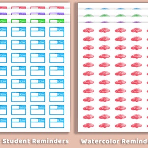 Planner Starter Kit- Student Stickers, Bullet Journal Stickers ...