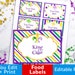 Mardi Gras Tags Printable, Editable Mardi Gras Favor Tags Template ...