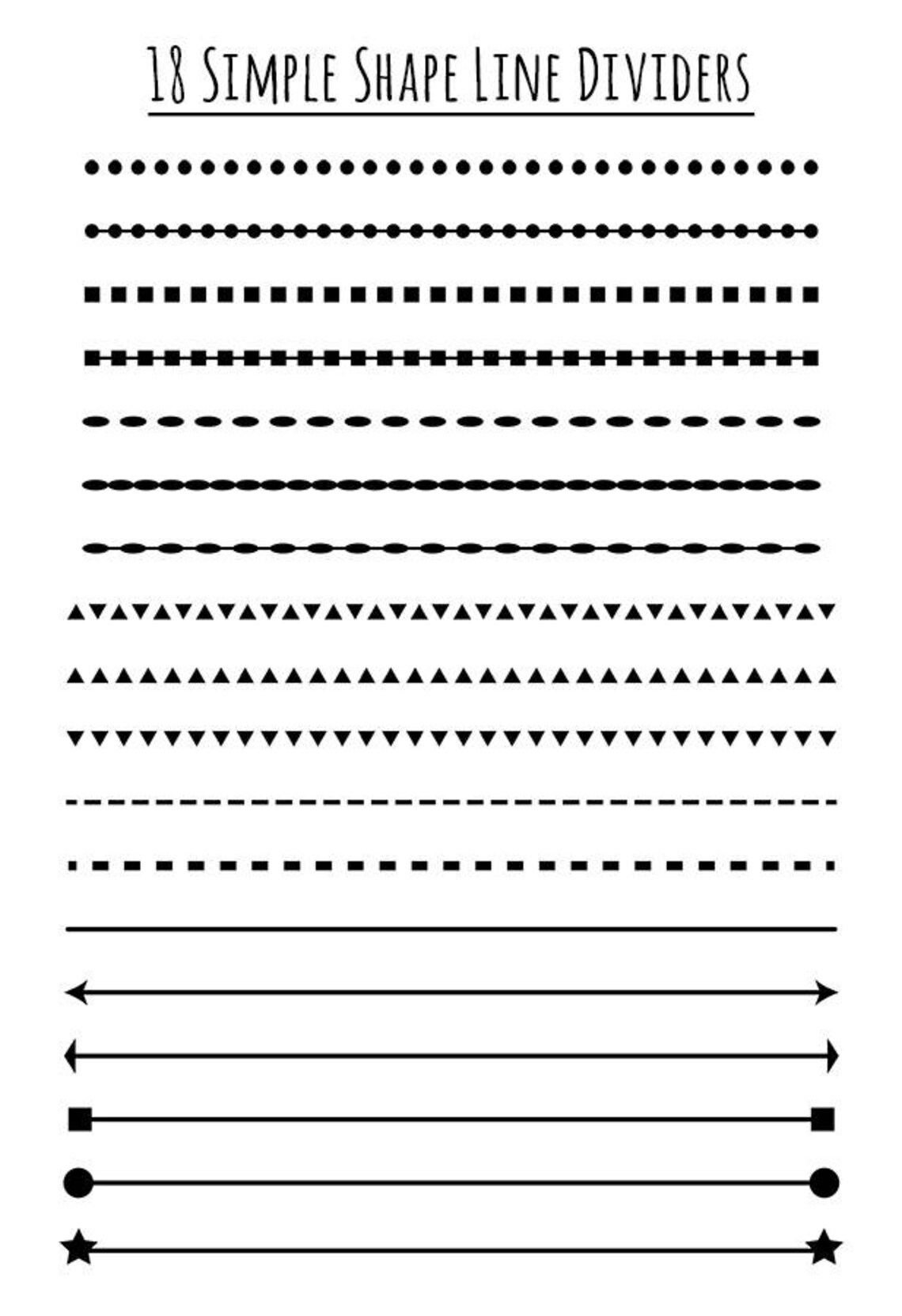 Line Divider Clipart 90 Dividers Mega Pack Wedding Clipart | Etsy