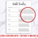 Mini Habit Trackers Printable, Bujo Journal Habit Trackers, 31 Day ...