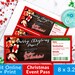Christmas Event Ticket Template, Printable Christmas Vacation ...