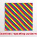 Rainbow Digital Papers Rainbow Patterns Seamless Birthday - Etsy