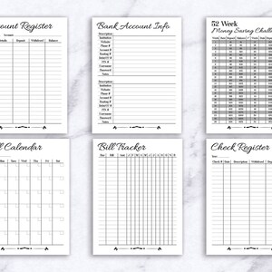 Budget Binder Printable, Budget Planner Printable, Finance Binder ...