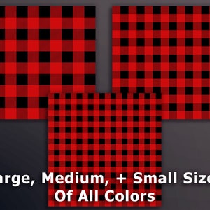 Buffalo Check Digital Paper, Buffalo Plaid Digital Paper, Lumberjack ...