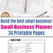 Small Business Planner Printable, Home Business Organizer, Etsy ...