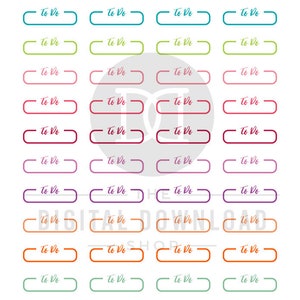 To Do Planner Stickers Printable, Appointment Printable Planner ...