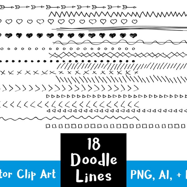 Doodle Dividers - Etsy