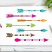 90 Arrows Clipart Mega Bundle, Tribal Arrow Clipart, Rustic Arrow ...