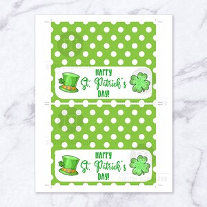 St. Patrick's Day Treat Bag Topper Printable, St. Paddy's Day Treat ...
