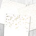 Confetti Gold Digital Papers, Gold Glitter, Wedding Confetti, Gold Foil ...