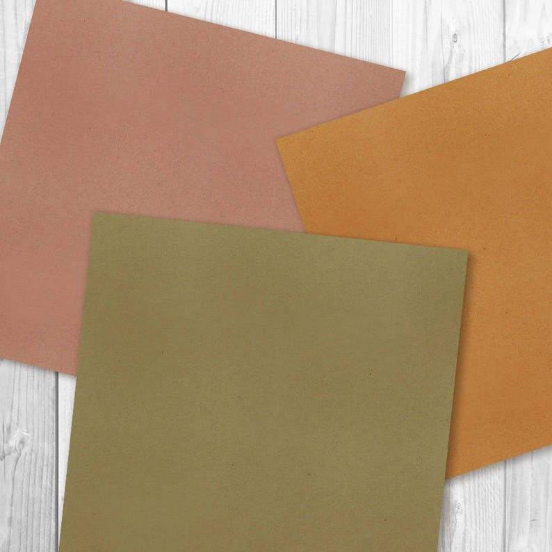 Neutral Kraft Paper Digital Papers Natural Kraft Paper Fall | Etsy