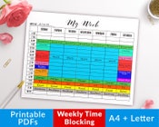 Printable Weekly Schedule and to Do List With Notes and Next Week Look ...