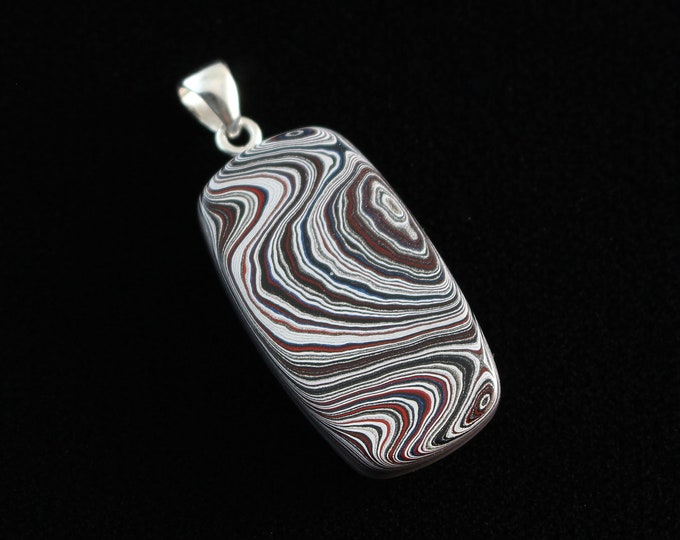Genuine Detroit Fordite Pendant - Etsy