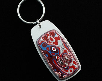 Corvette Fordite Keychain - Etsy