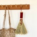 Hawk Tail Hand Whisk Broom, Dark Red - Etsy