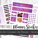 Vertical September Planner Printable Stickers September - Etsy