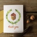 Watercolor Greeting Card thank You Notecard - Etsy