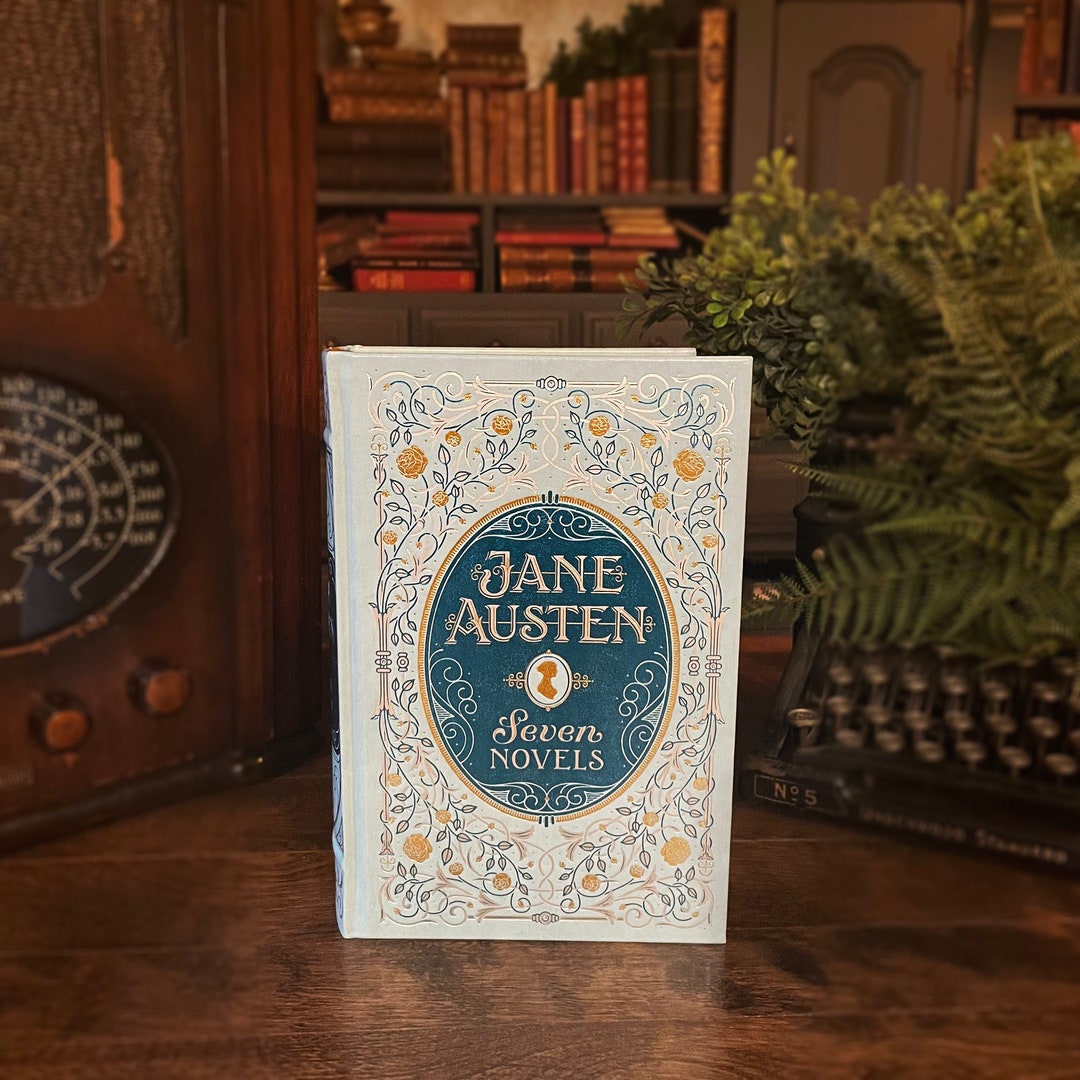 Jane Austen: Seven Novels, Collectible Hardcover Classic, Bonded ...