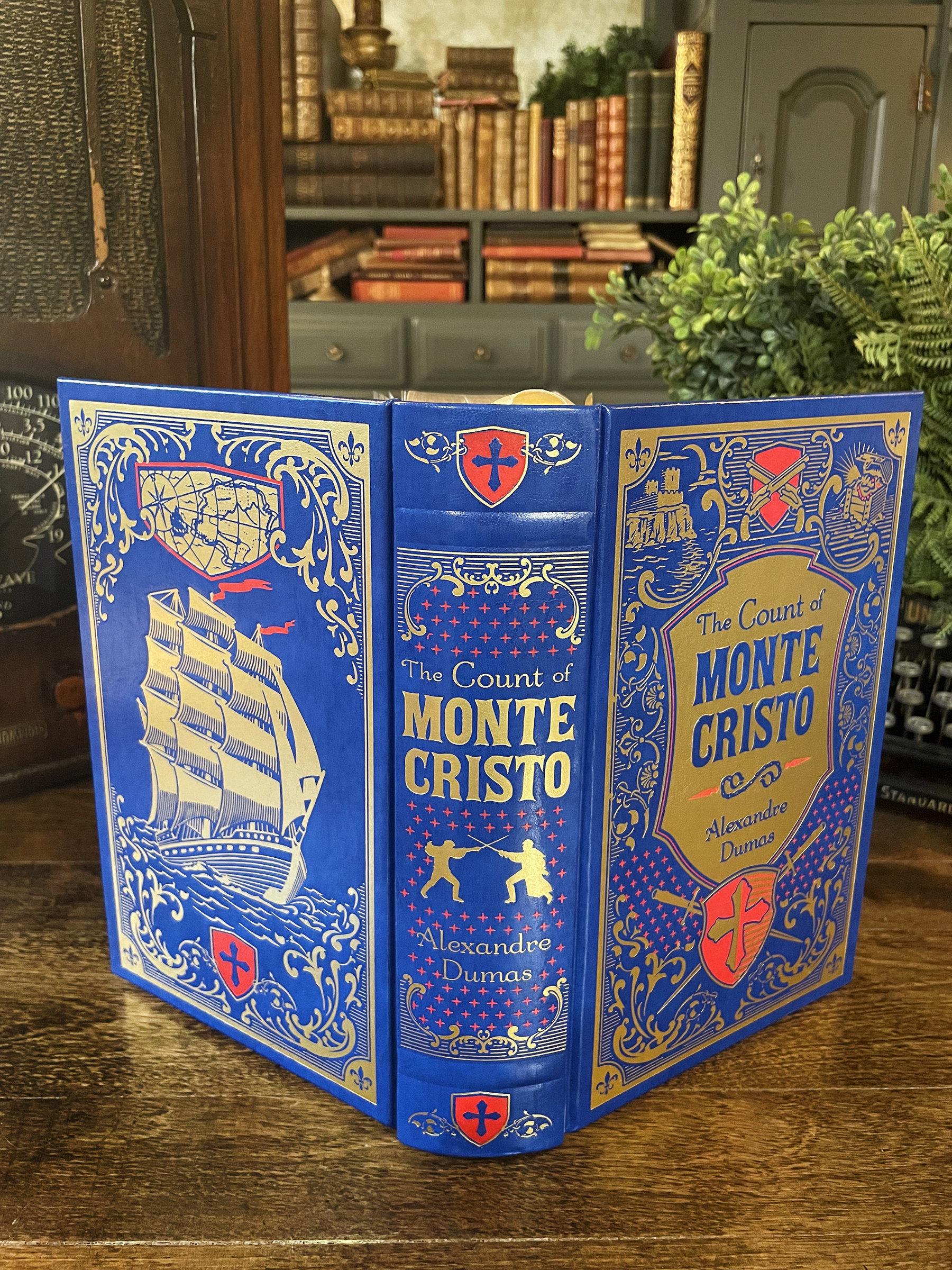 The Count of Monte Cristo, Collectible Hardcover Classic, Bonded ...