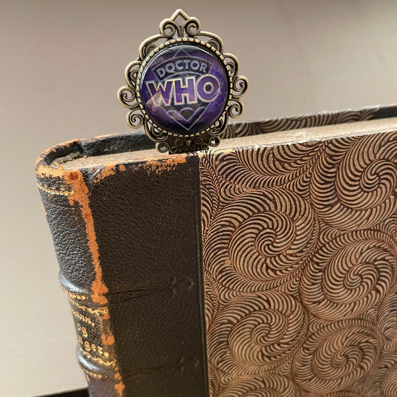Dr. Who, Bookmark Metal Clip, Custom Made - Etsy