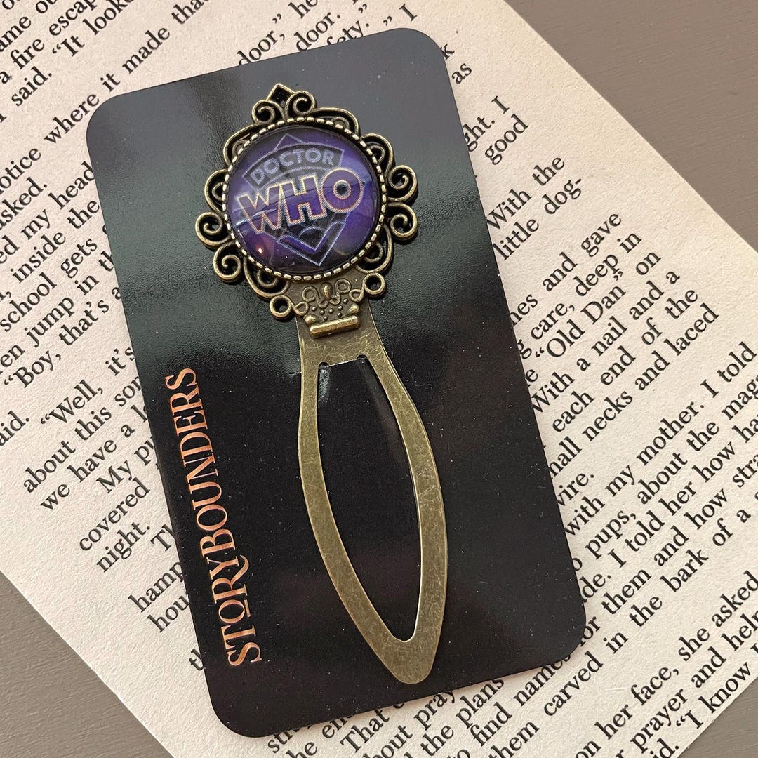 Dr. Who, Bookmark Metal Clip, Custom Made - Etsy