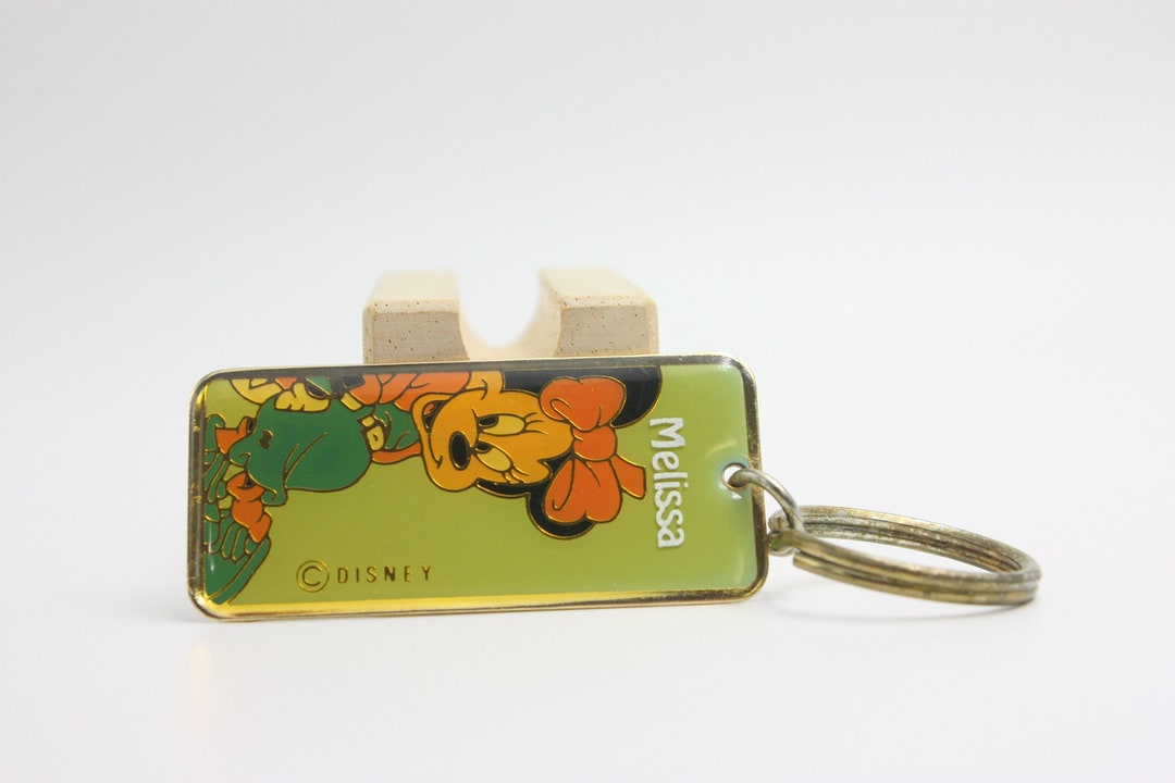Vintage Minnie Mouse Key Chain Disney Key Ring Melissa - Etsy