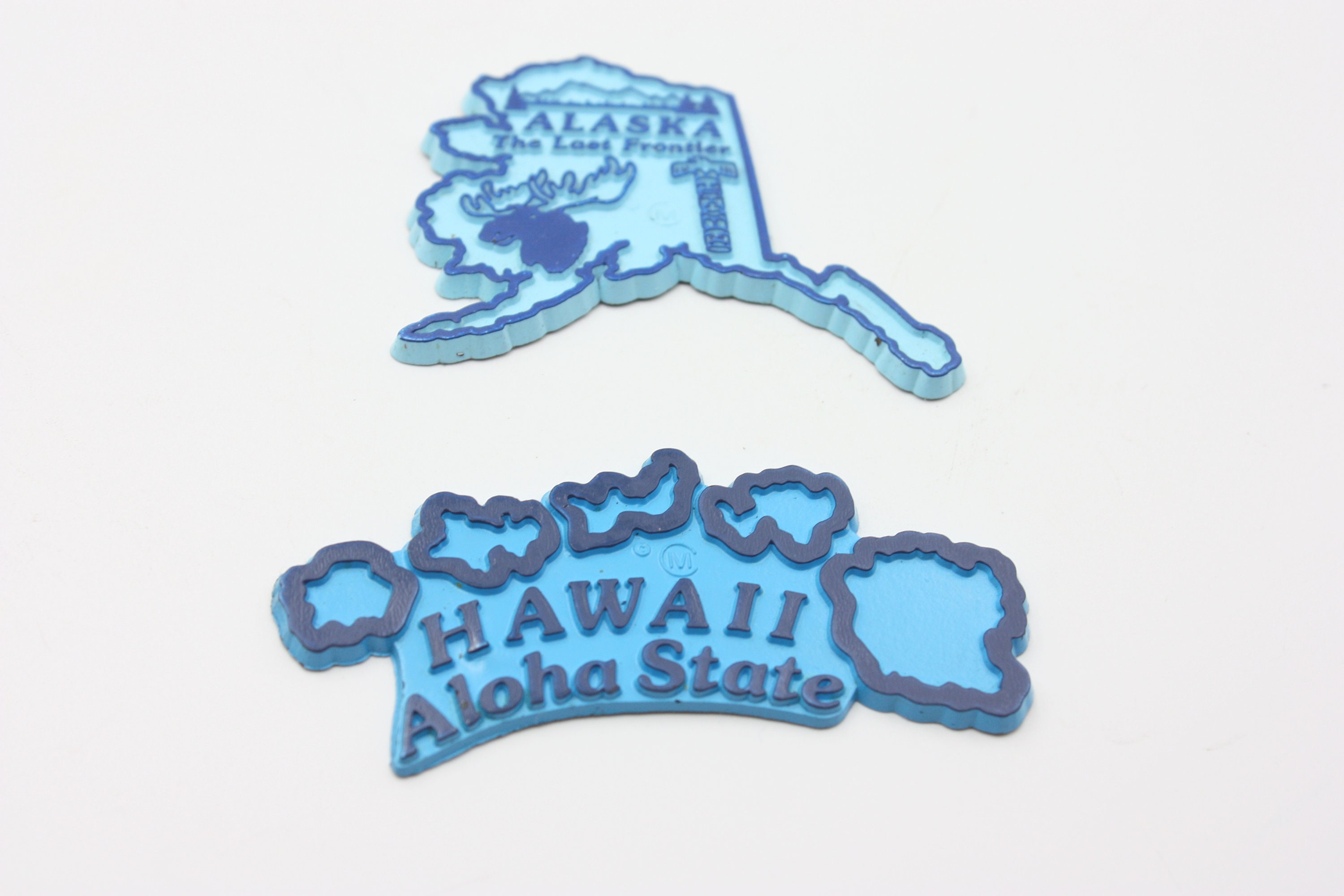 Alaska and Hawaii Collectible Fridge Magnets - Vintage Alaska and ...