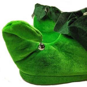 Large Green Velvet Elf Shoes - Costume Elf Shoes - Adult Elf Shoes - Etsy
