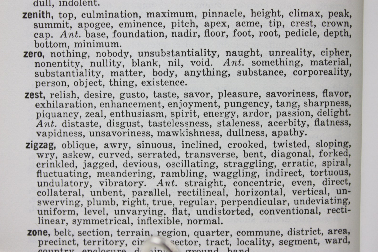 Instant Synonyms and Antonyms Word Reference Book Language Arts Book - Etsy