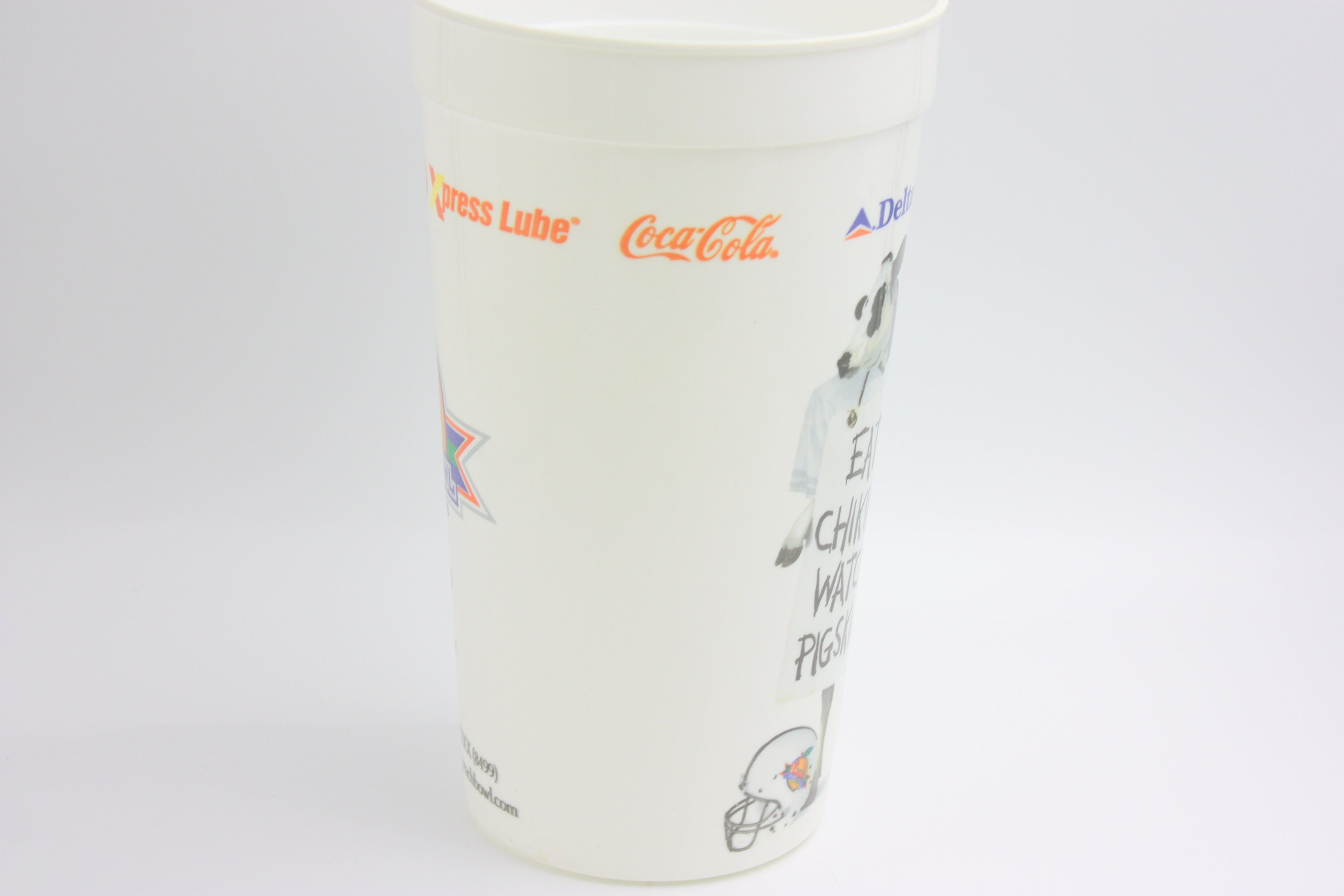 Vintage Game Cup Chickfila Peach Bowl Cup 1998 Football Cup - Etsy