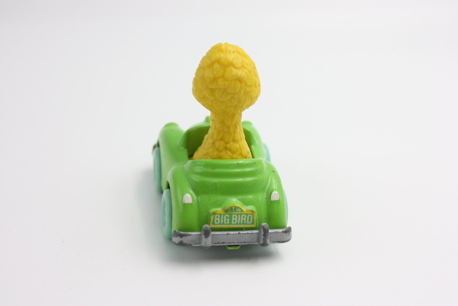 Hasbro Big Bird Car - 1980s Sesame Street - Green Metal Toy Car - Etsy