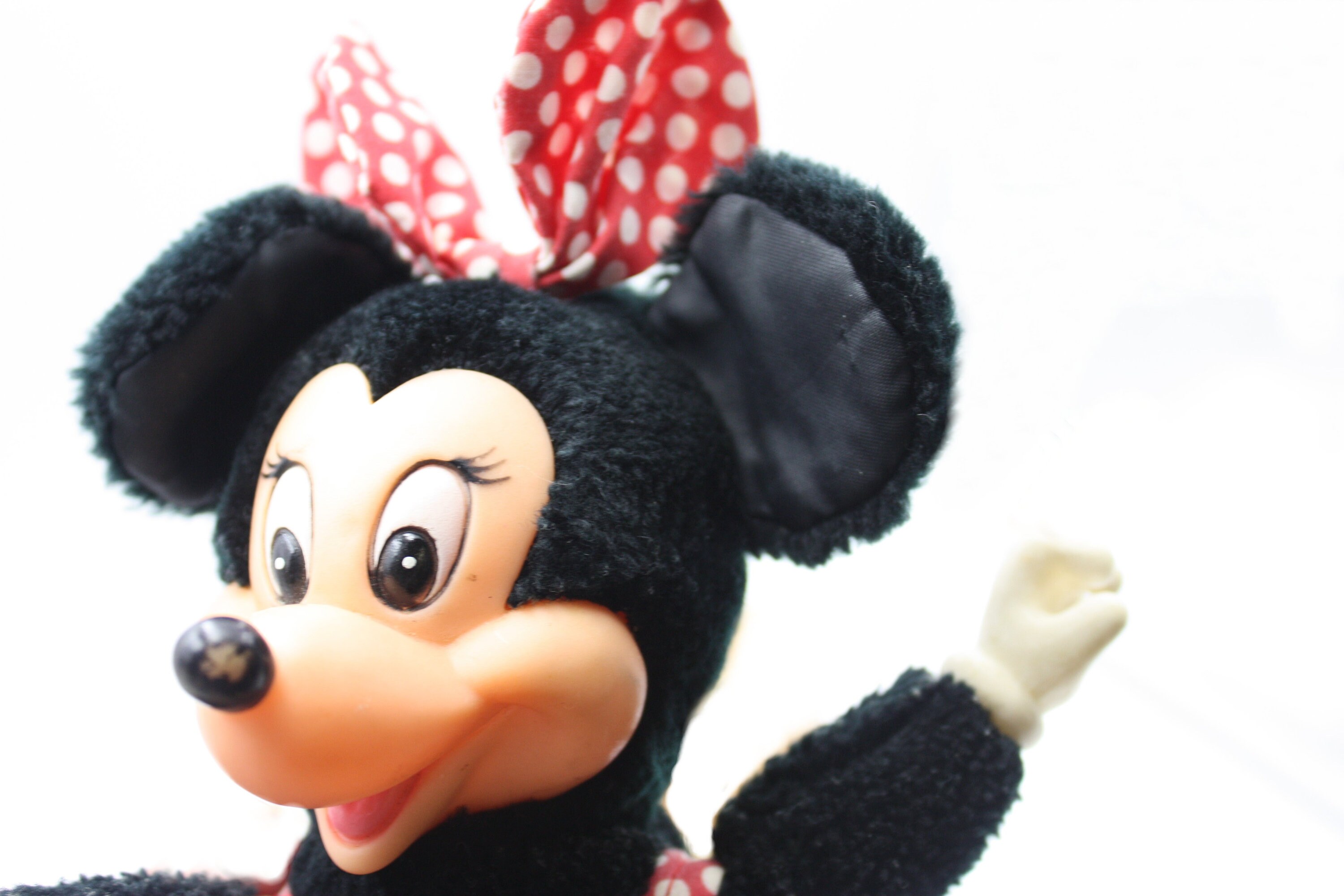 Vintage Minnie Mouse Doll Wallace Berrie Disney Plush Minnieb - Etsy