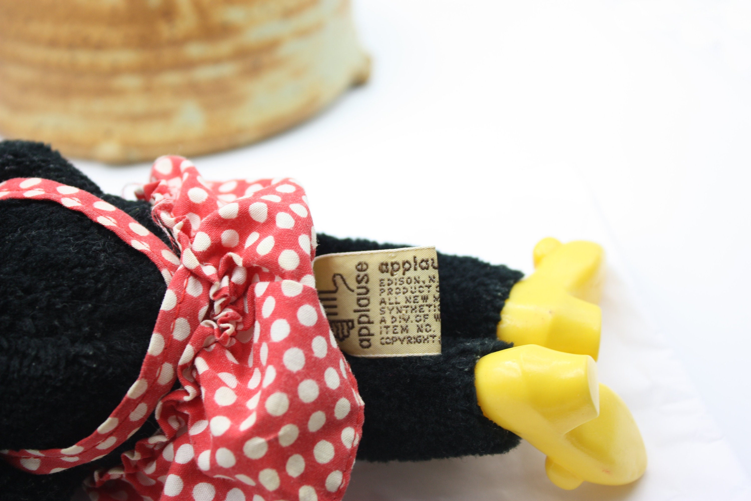 Vintage Minnie Mouse Doll Wallace Berrie Disney Plush Minnieb - Etsy