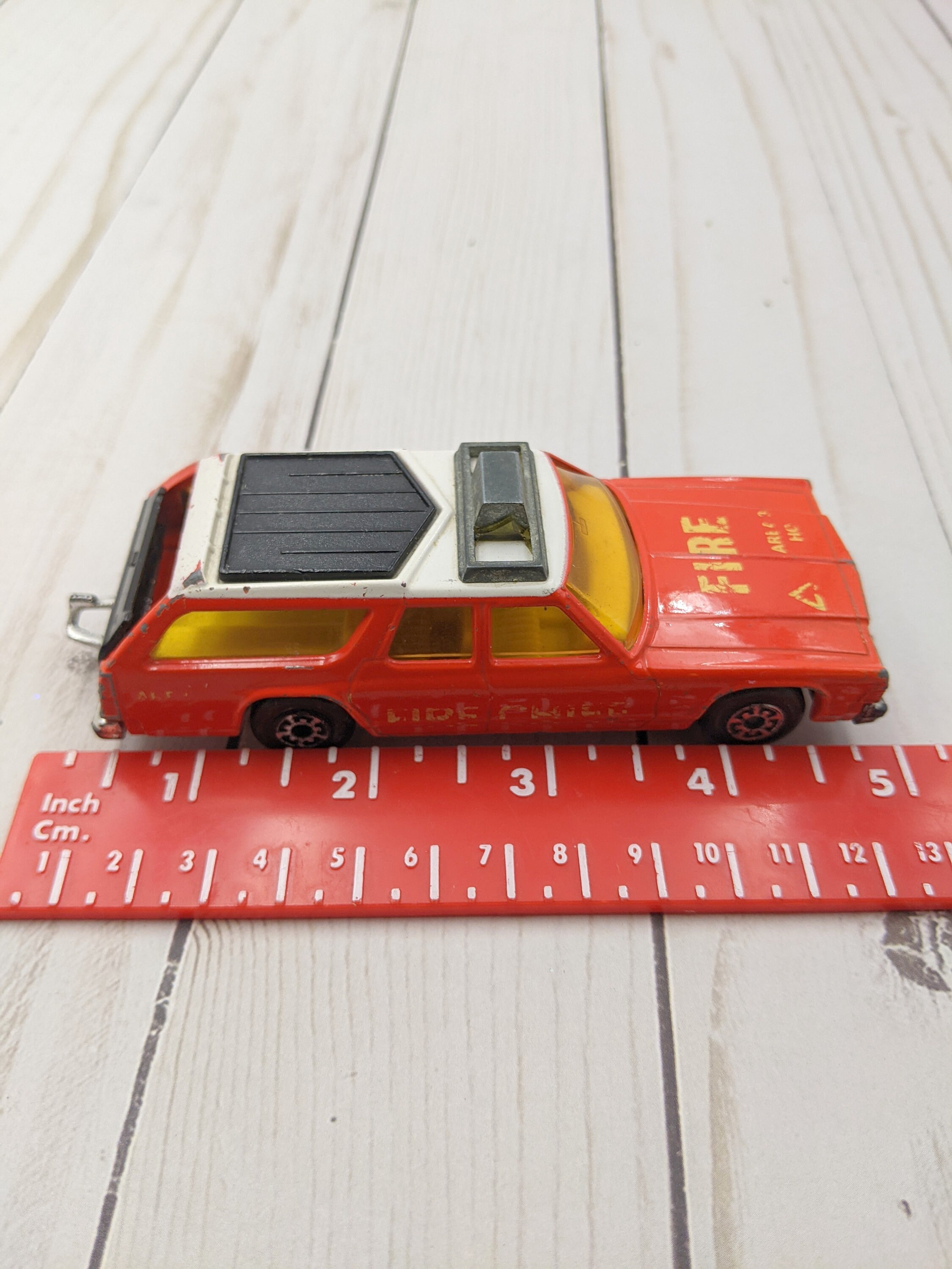 Matchbox 1978 Fire Chief Car Vintage Fire Chief Car Red - Etsy