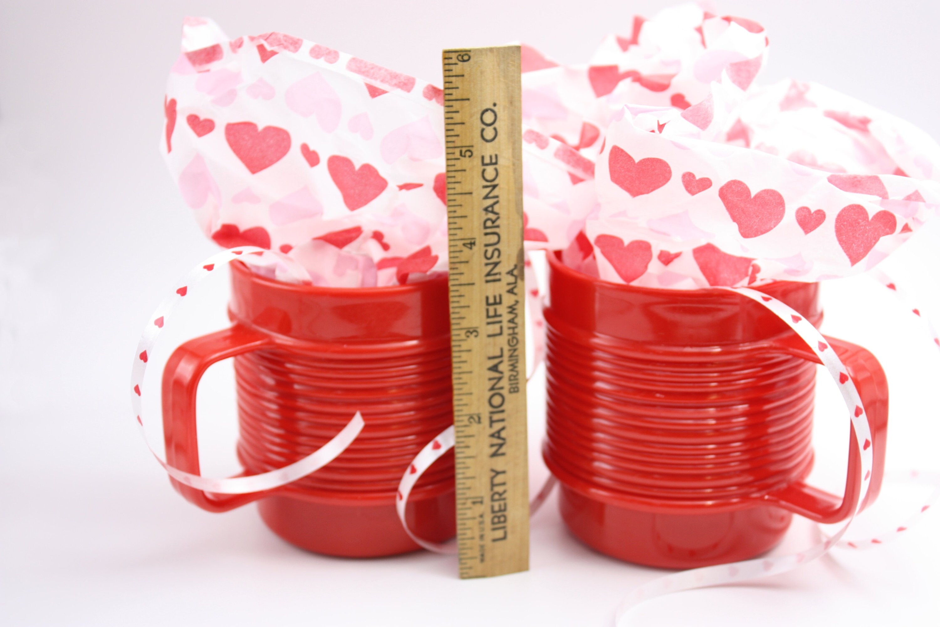 Vintage Red Mugs - Stackable Rubbermaid - Red Melamine Cups - Etsy