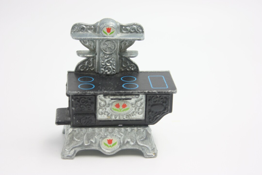 Mattel the Littles Miniature Stove - the Littles Mini Oven - Cast Iron ...