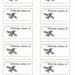 Airplane Book Labels Child Book Labels Book Baby Shower - Etsy