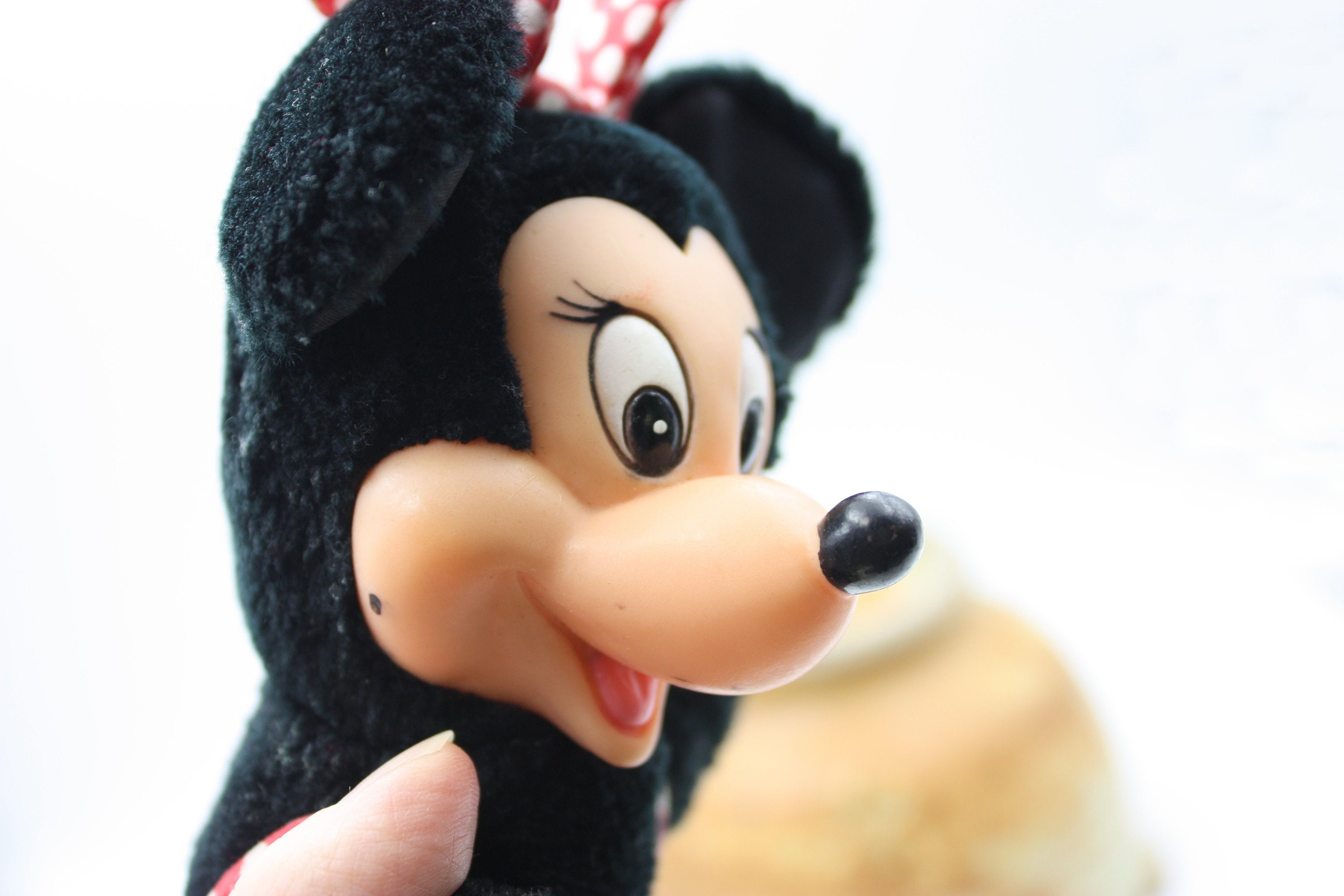 Vintage Minnie Mouse Doll Wallace Berrie Disney Plush Minnieb - Etsy