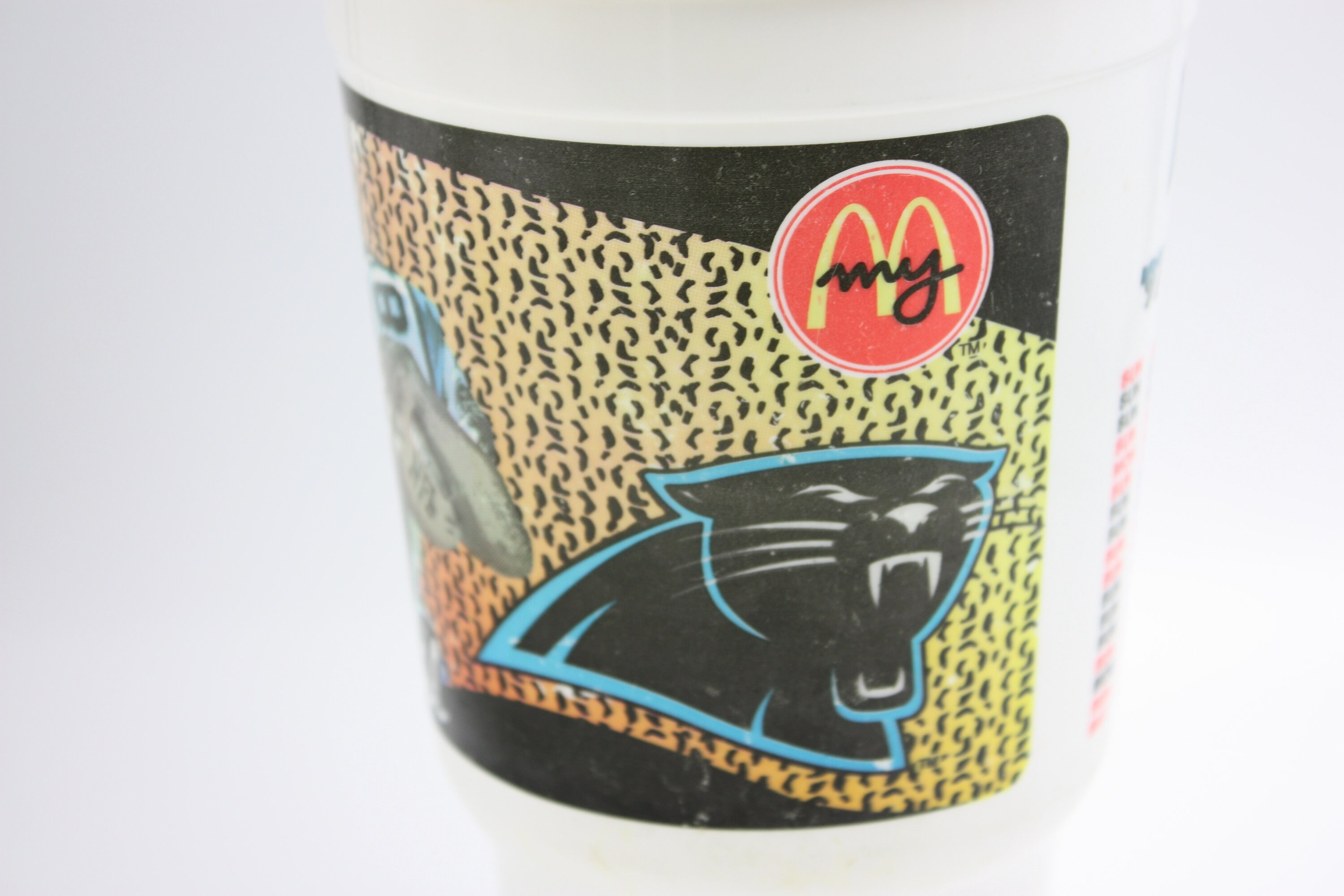Carolina Panthers Cup Vintage Game Cup Plastic Football Cup Panther ...