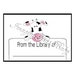 Spotted Cow Book Labels - Printable Book Labels - Digital File ...