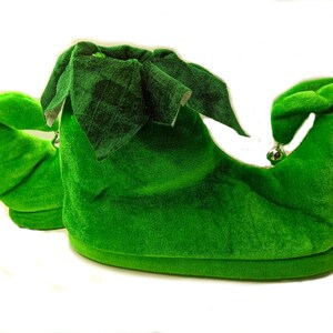 Large Green Velvet Elf Shoes - Costume Elf Shoes - Adult Elf Shoes - Etsy