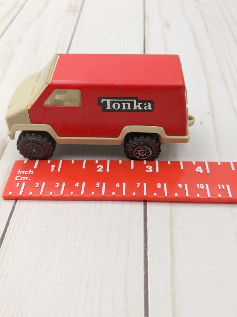 1978 Tonka Red Van Vintage Tonka Cargo Van Small Red Van Toy - Etsy