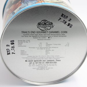 Trail's End 1990s Tin - Popcorn Tin - Boy Scouts Fundraiser - Limited ...