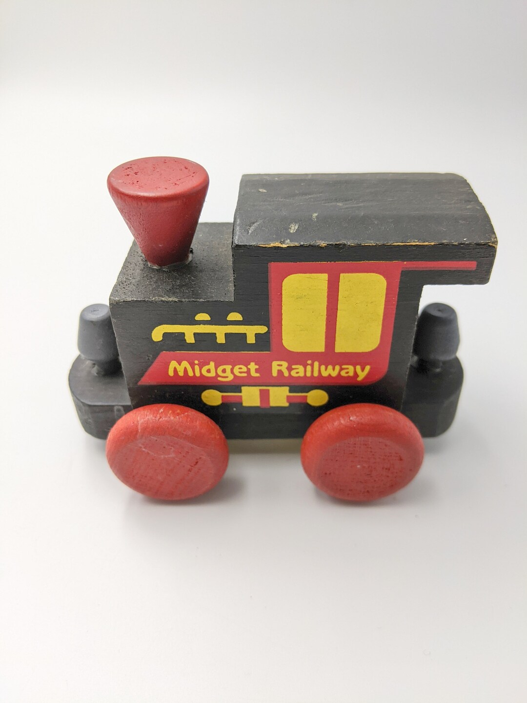 Midget Railway Wooden Train Vermont Montgomery Schoolhouse Toy Vintage ...