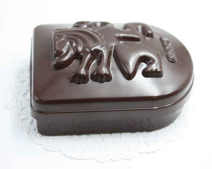 Godiva Brown Candy Box - Empty Chocolate Box - Plastic Candy Box - Etsy