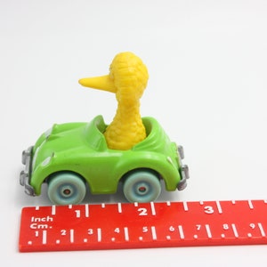 Hasbro Big Bird Car - 1980s Sesame Street - Green Metal Toy Car - Etsy