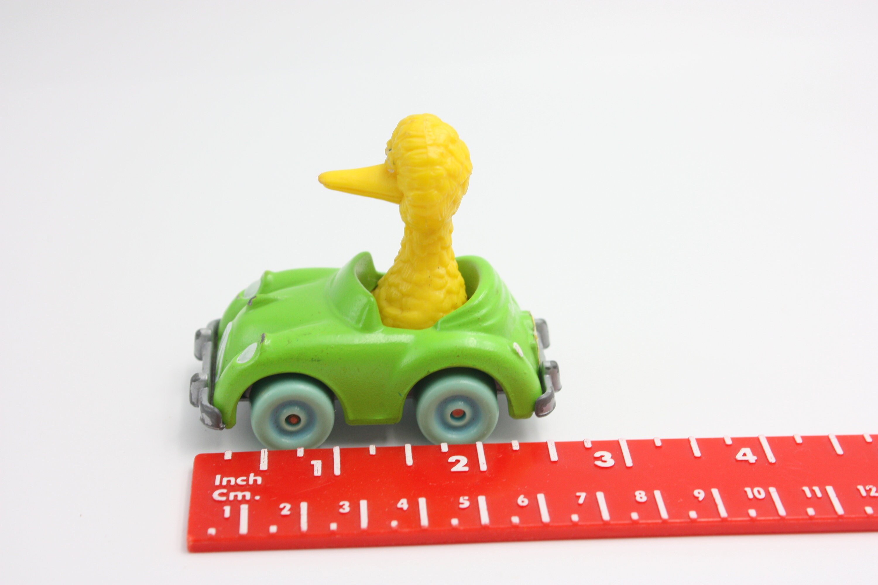 Hasbro Big Bird Car - 1980s Sesame Street - Green Metal Toy Car - Etsy