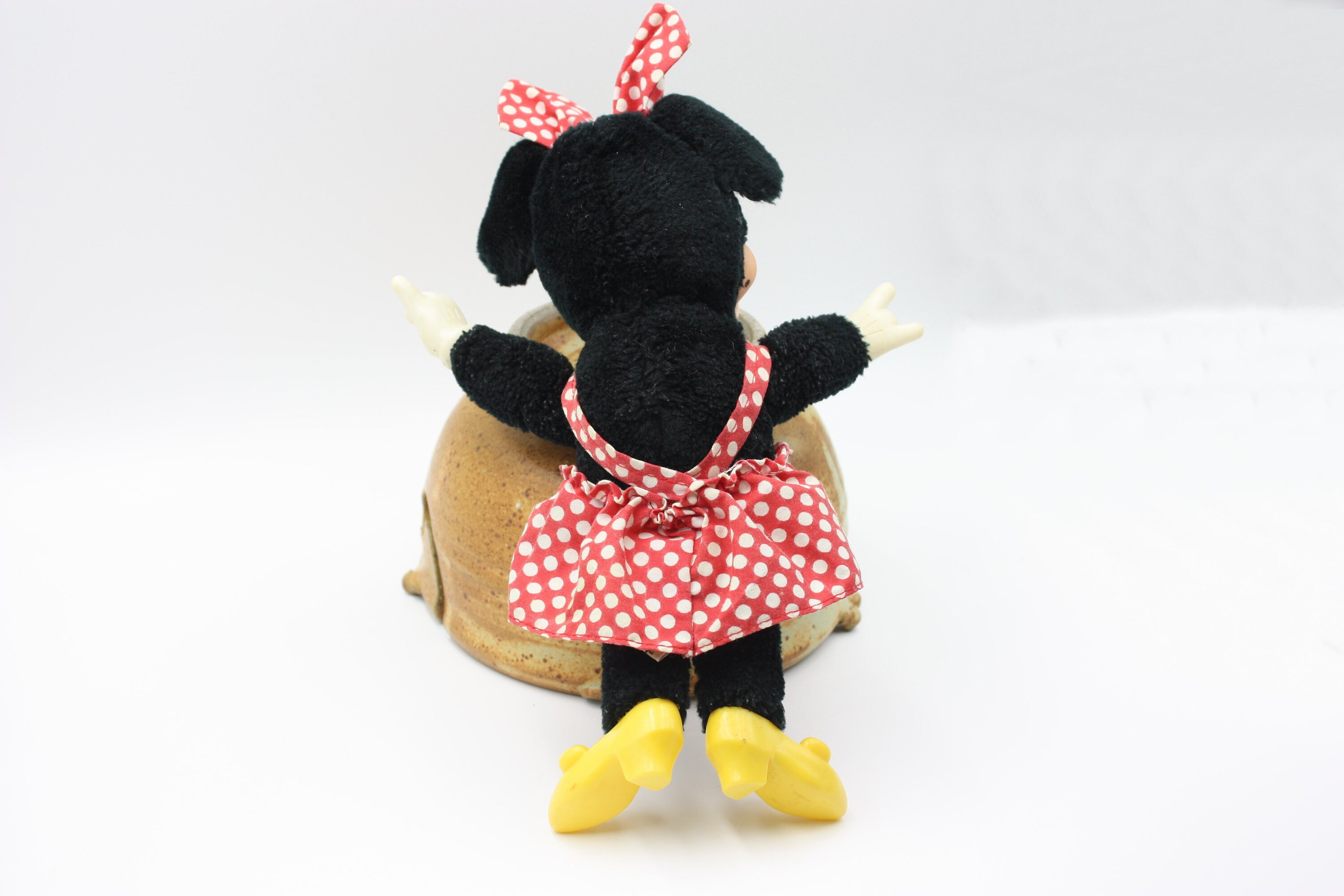 Vintage Minnie Mouse Doll Wallace Berrie Disney Plush Minnieb - Etsy