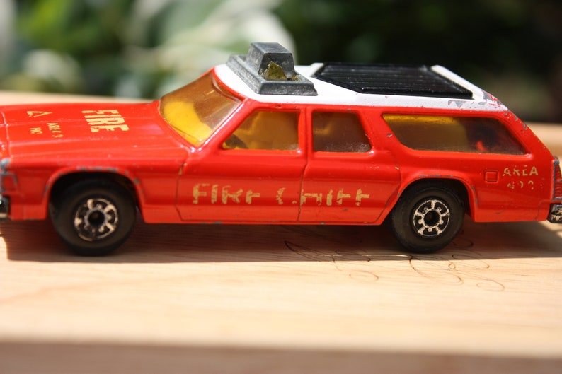 Matchbox 1978 Fire Chief Car Vintage Fire Chief Car Red - Etsy